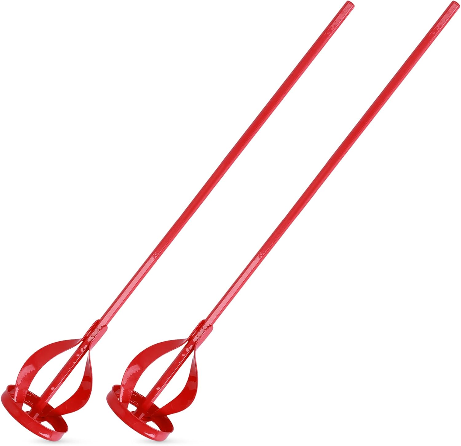 Navaris Paint Mixing Paddle Set of 2 - Heavy Duty Paint Plaster Mixer ...