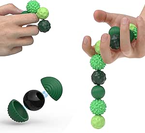 Amazon.com: 8PCS Sensory Fidget Balls For Adults & Teens, Magnetic Attraction Stress Balls With ...