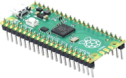 Raspberry Pi Pico Board with Soldered Header Raspberry Pi Pico RP2040 Microcontroller ...