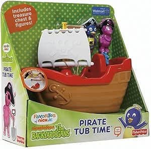 Fisher-Price The Backyardigans Exclusive Playset Pirate Tub Time ...