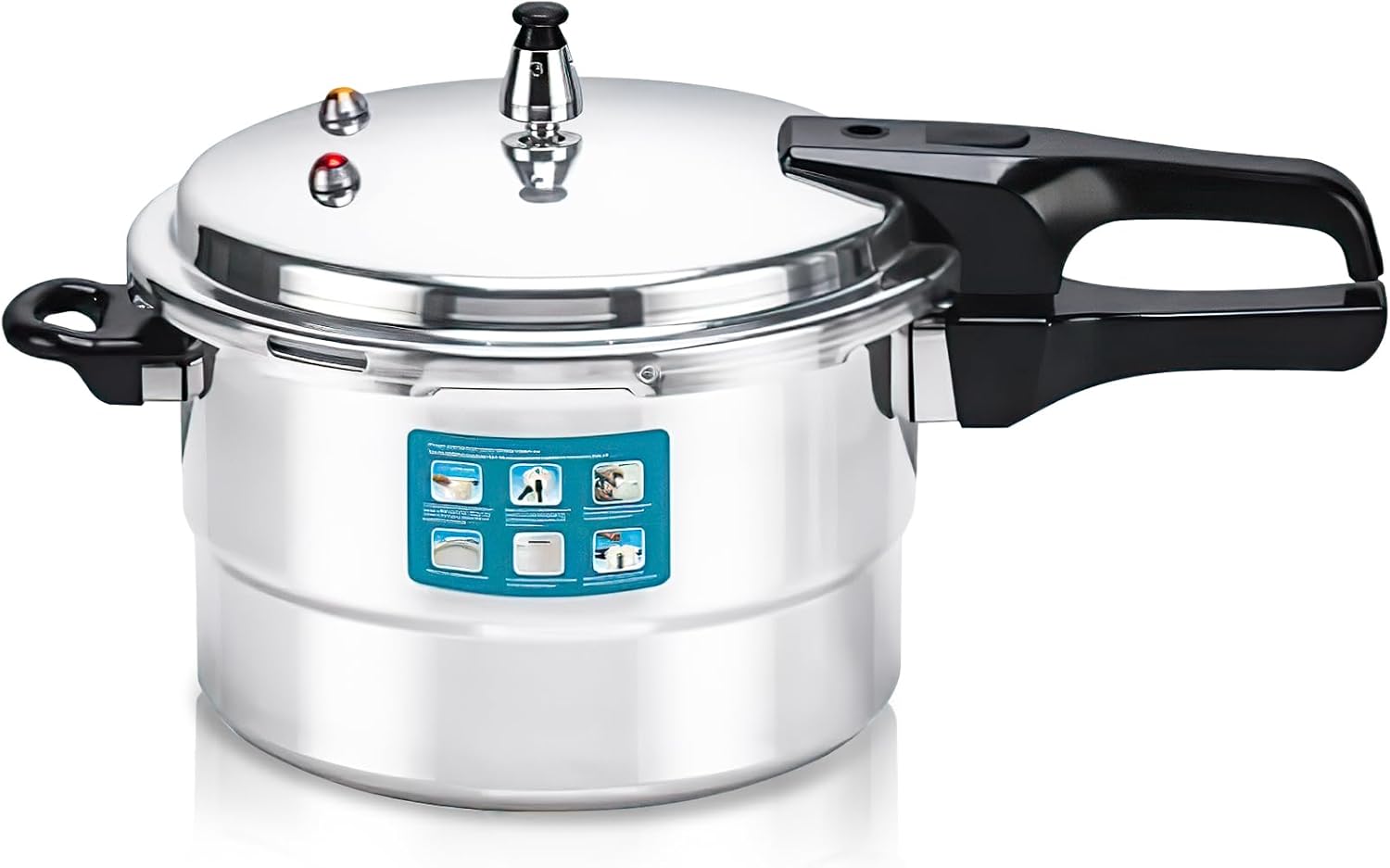 Amazon.com: Aluminum Alloy Pressure Cooker Pressure Cooking Pot Large ...