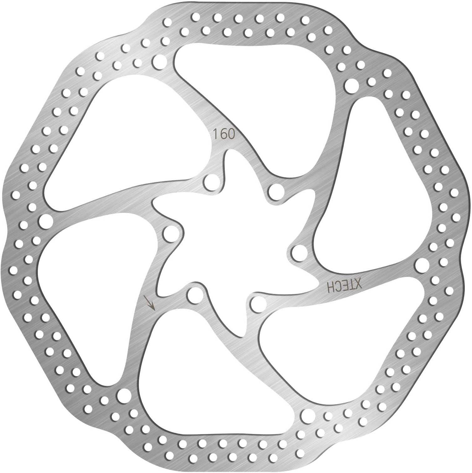 Amazon.com: D Dymoece 2 Pcs Bike Disc Brake Rotors with 12 Bolts 140mm ...