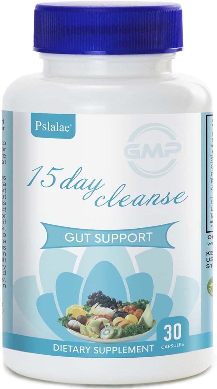 Amazon.com: 15 Day Cleanse 2X - Double Gut & Colon Support - Advanced ...