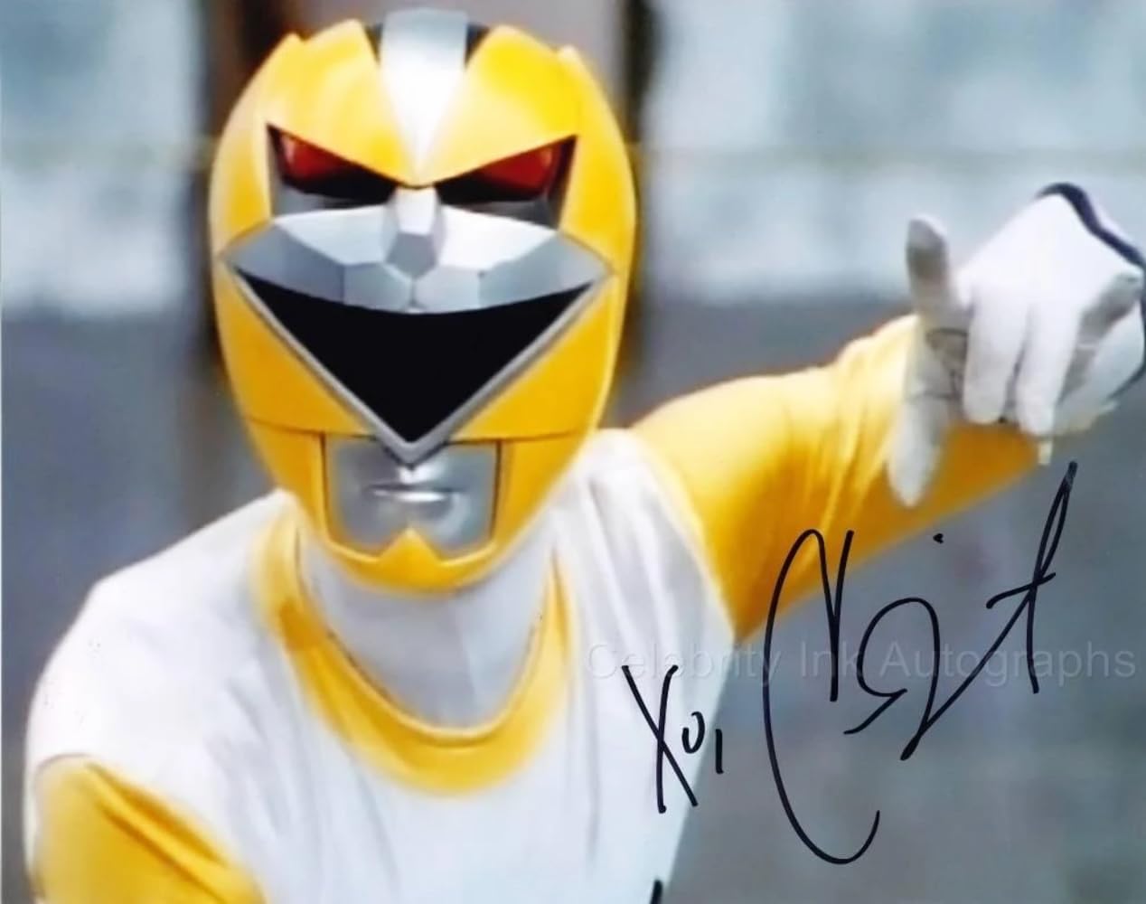 CERINA VINCENT as Maya/The Yellow Galaxy Ranger - Power Rangers 8"x10 ...