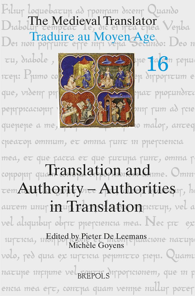 Amazon.com: Translation and Authority - Authorities in Translation (The ...