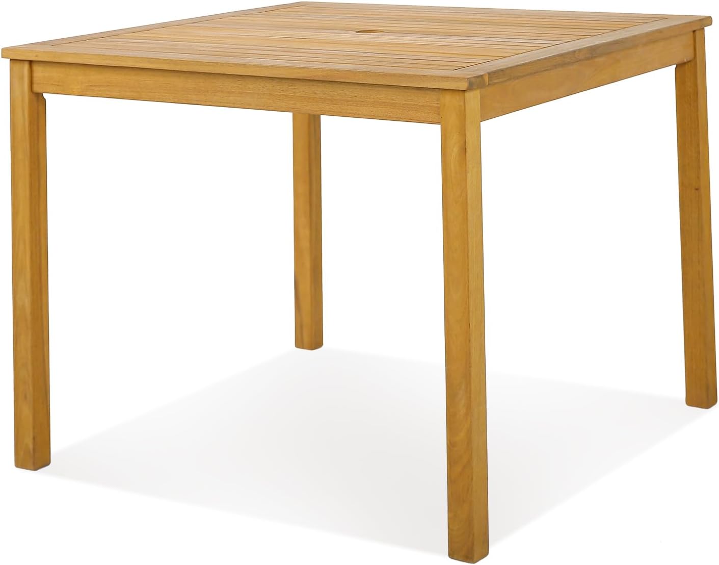 Amazon.com: Wood Folding Card Table in Warm Fruitwood Finish : Home ...