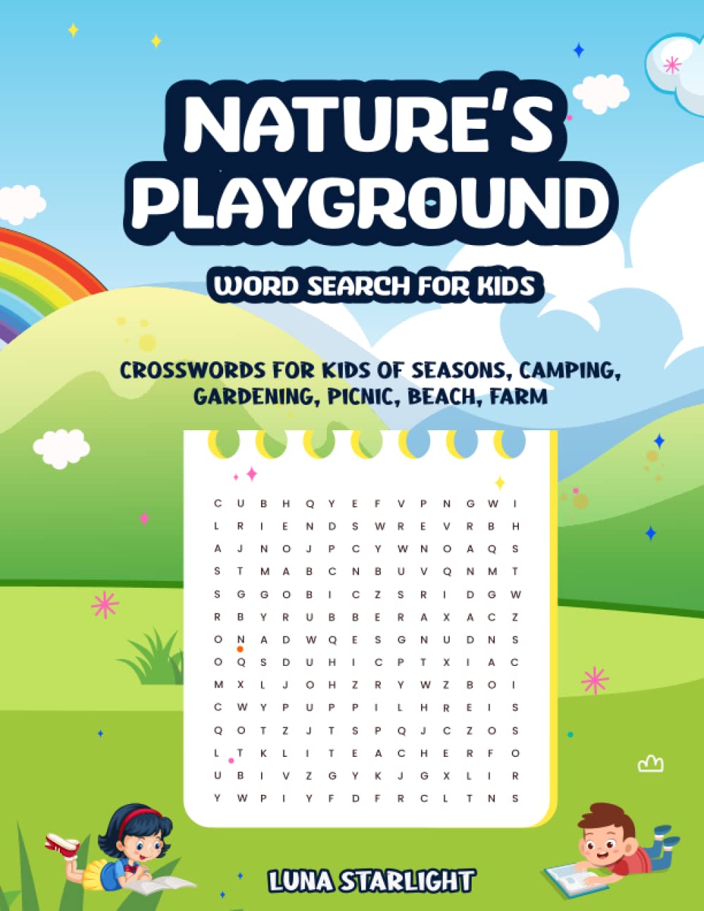Nature's Playground Word Search for Kids: Crosswords for Kids of ...
