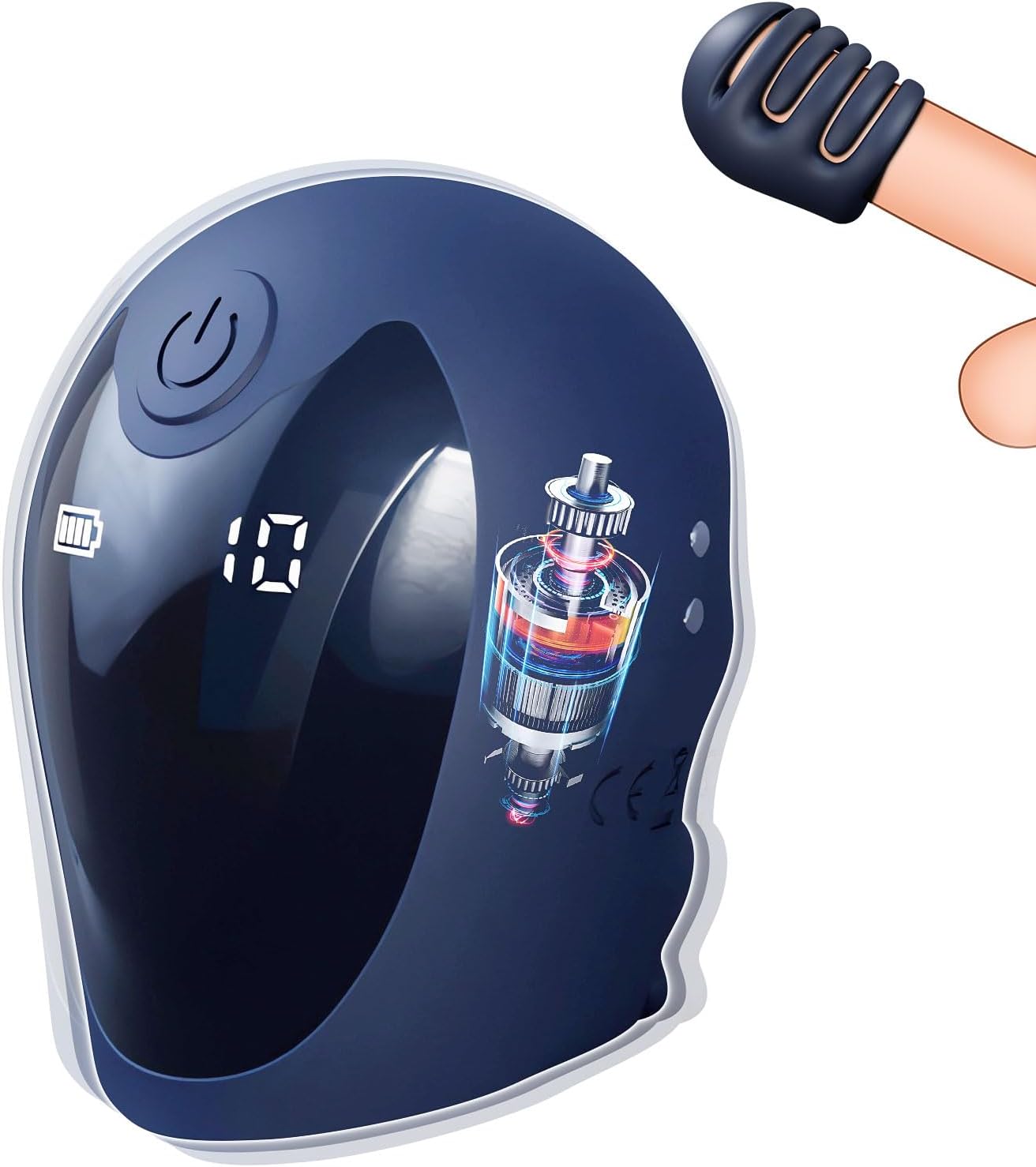 Amazon.com: Sex Factory Penis Head Vibrator for Men Cock Vibrator Glans ...