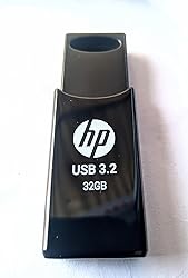 HP 712w 32GB USB 3.2 Flash Drive- Black : Amazon.in: Electronics