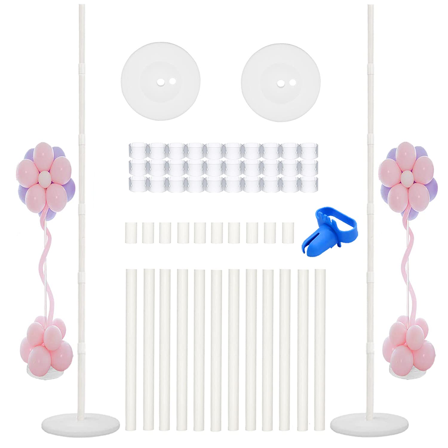 2 Sets Balloon Column Stand Kits 6 Ft Height Balloon | Desertcart Kenya