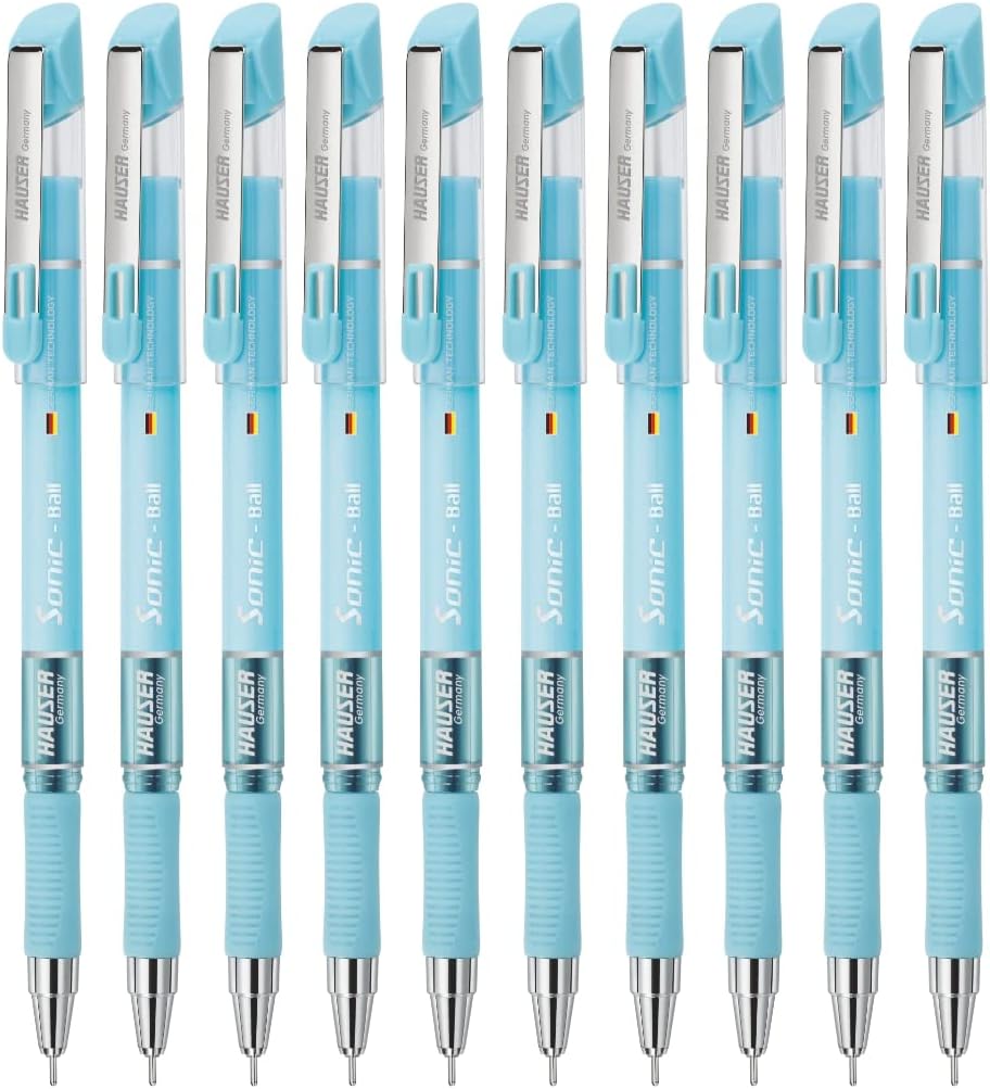Amazon.com : Hauser Sonic Ball Pen Box Pack | 0.7 mm Tip Size | Light ...