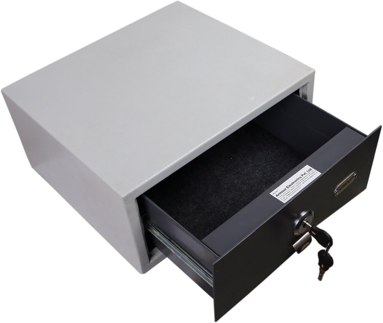 ARMOUR 11 Liter 9 Kg Digital Electronic Safe Box with Keypad Lock & 2 ...