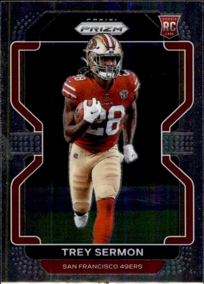 Amazon.com: 2021 Panini Prizm #354 Trey Sermon RC Rookie San Francisco ...