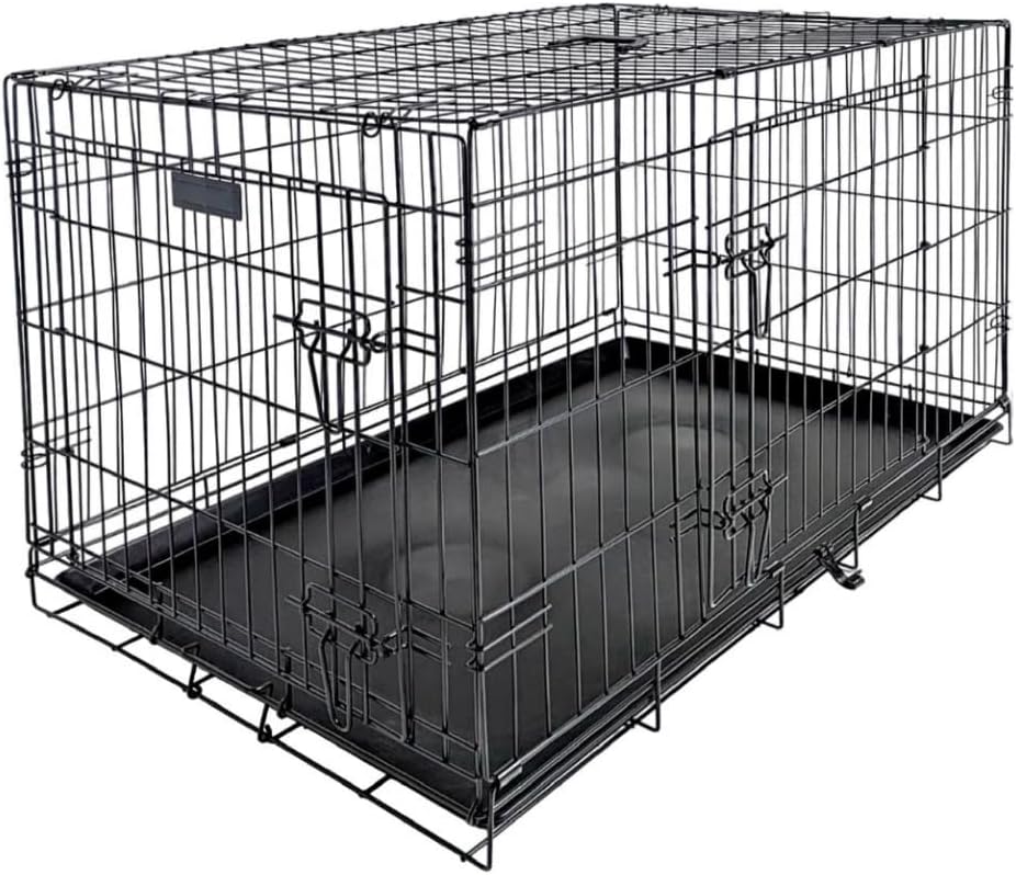 Jaula para Perro Segura |Razas Mediana y Razas Grandes| Material De ...