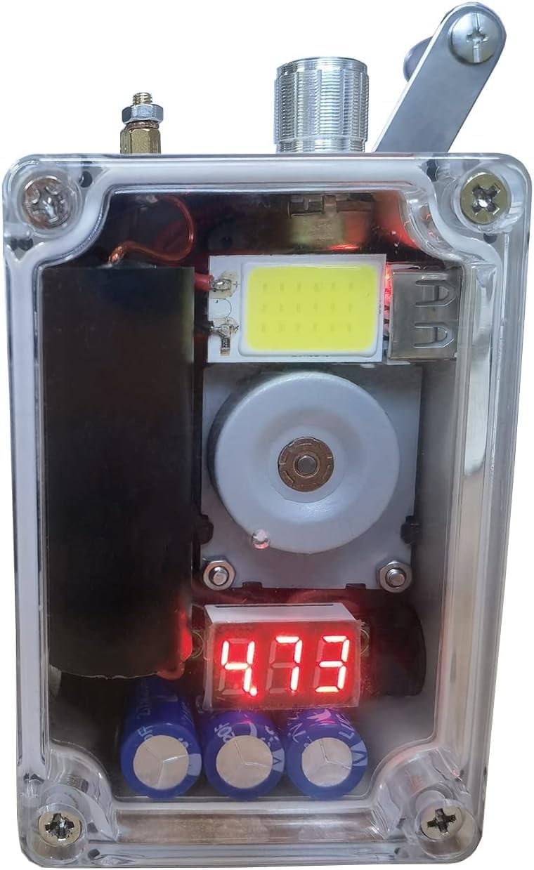 Amazon.com: Emergency Hand Generator, 150W Manual Dynamo Generator ...