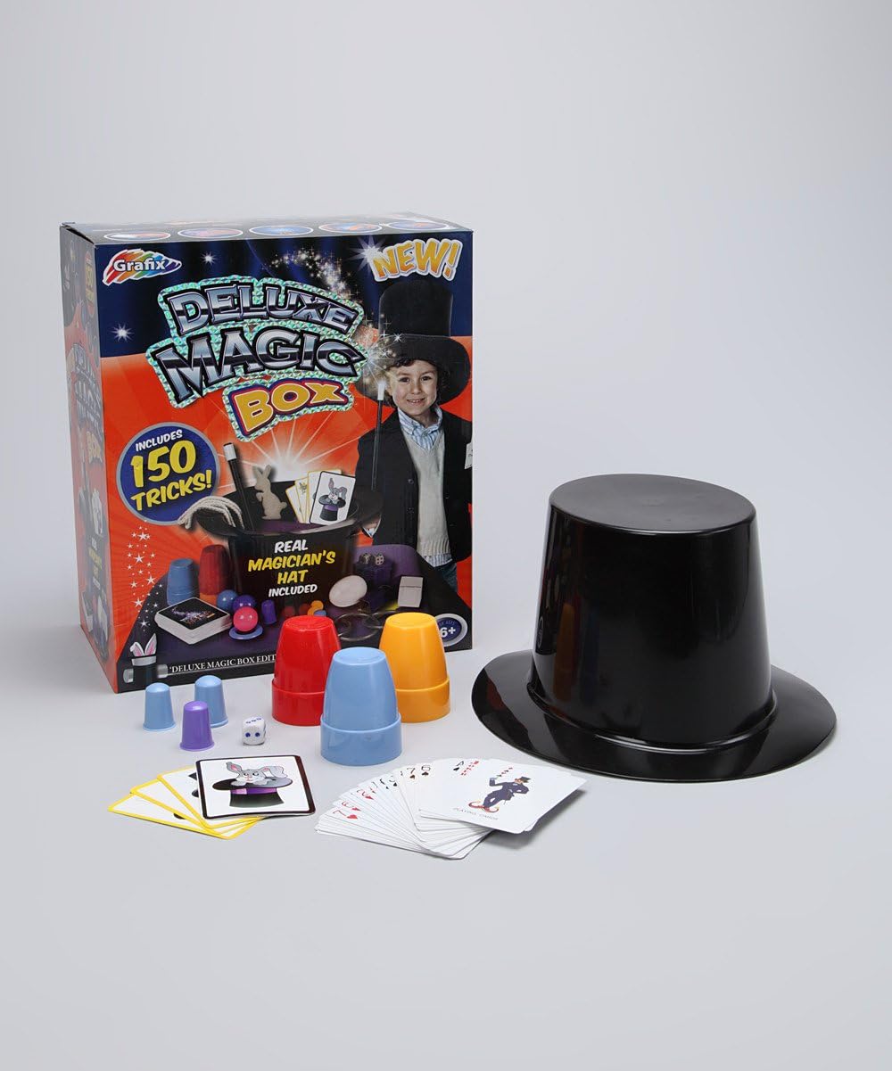 Amazon.com: Deluxe Magic Set with Hat : Toys & Games