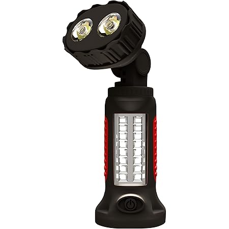 TUULKIT LED Magnetic Work Light - USB Rechargeable Bright Torch with 5 ...