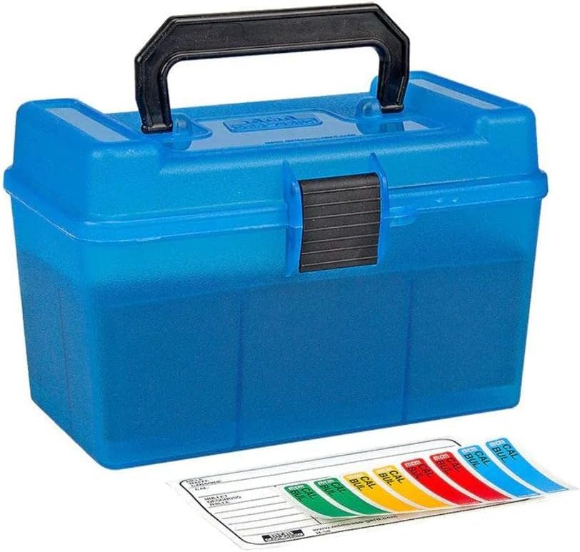 MTM H50-R-MAG Deluxe 50-Round Rifle Ammo Box 300 Win Mag 30-30 375 H&H ...