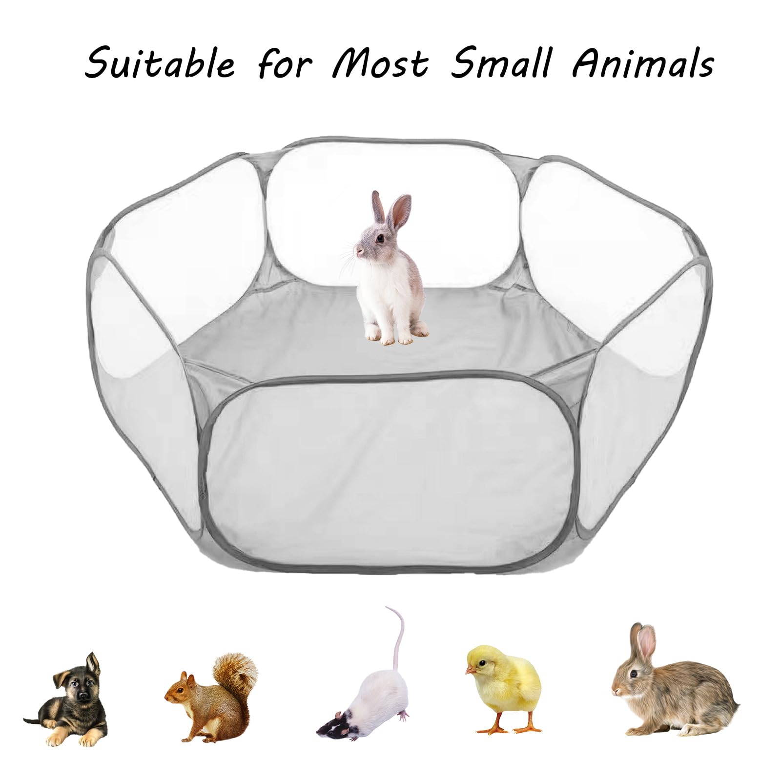 Snapklik.com : Small Animals Playpen, Portable Pop-up Open Interactive ...