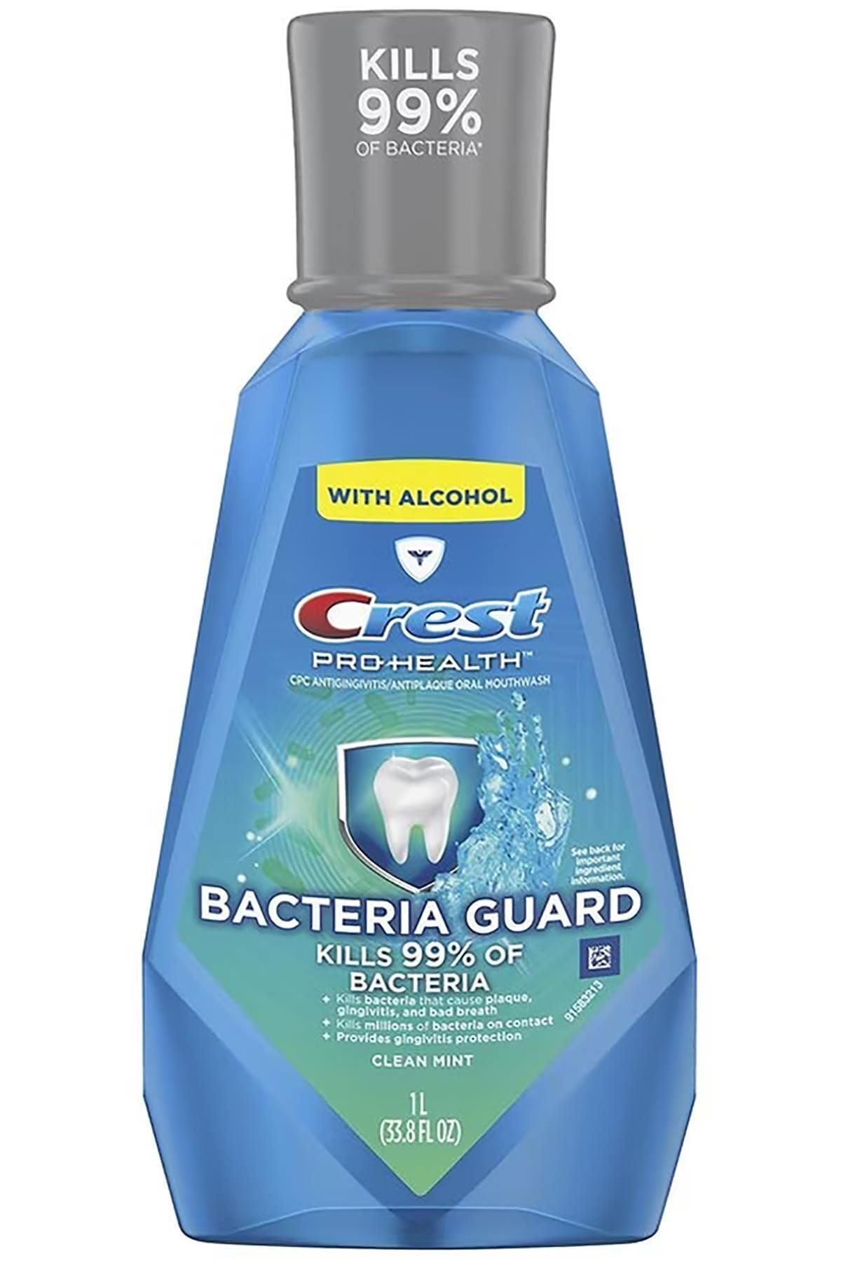 Amazon.com : Crest, Pro Health Bacteria Guard with Alcohol Clean Mint ...