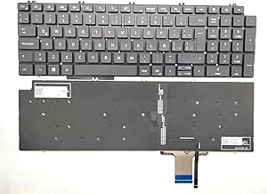 Amazon.com: CCBFLA Laptop Replacement Latin Spanish Layout Keyboard for ...