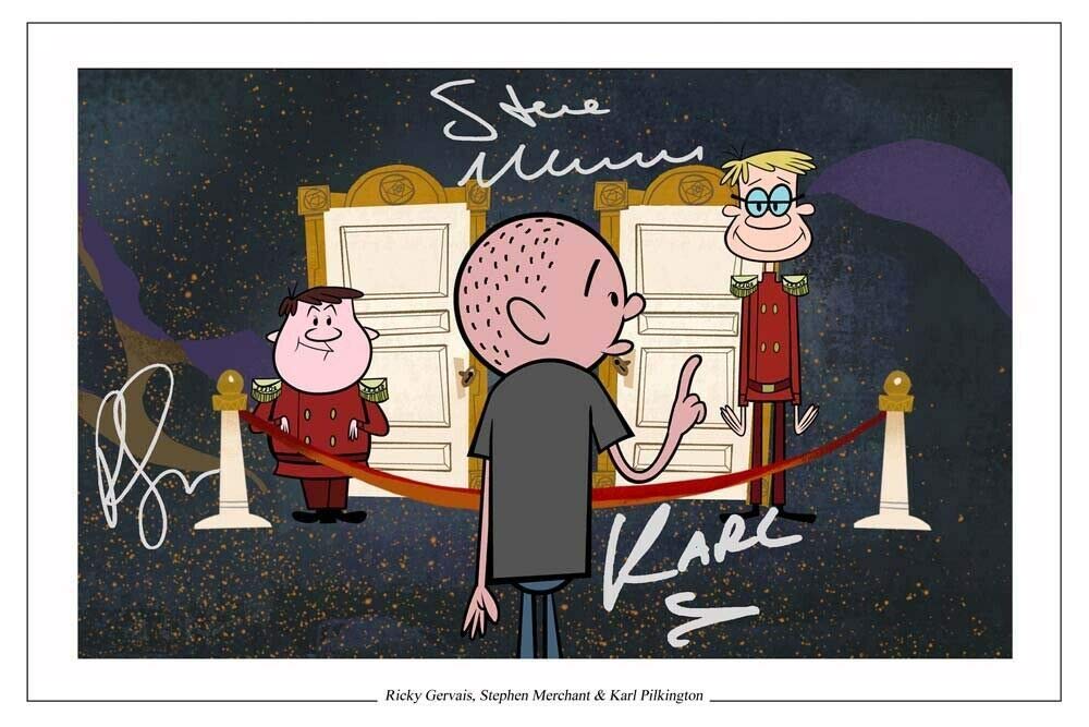 Karl Pilkington Ricky Gervais Stephen Merchant