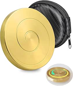 Amazon.com: Kinetic Desk Spinning Toy - Metal Coin Fidget Spinners ...
