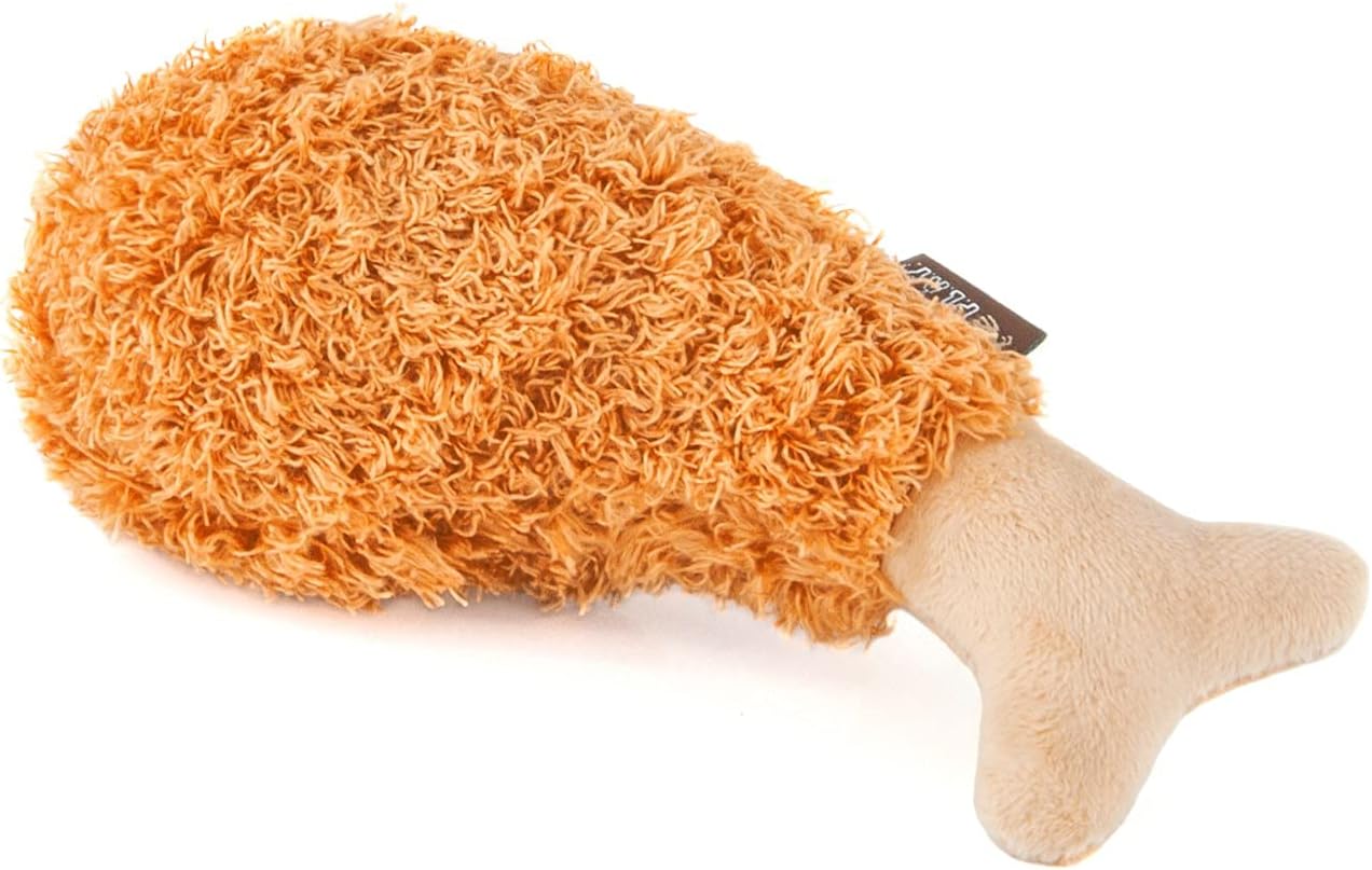 Pet Supplies : Baolaili Chicken Leg, Plush Dog Toys - Squeaky, Soft ...