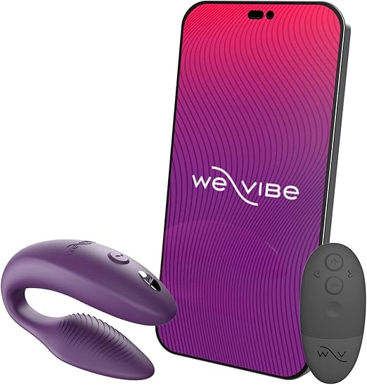 We-Vibe Sync 2 Vibromasseur télécommandé pour couple - Sextoy vibrant ...