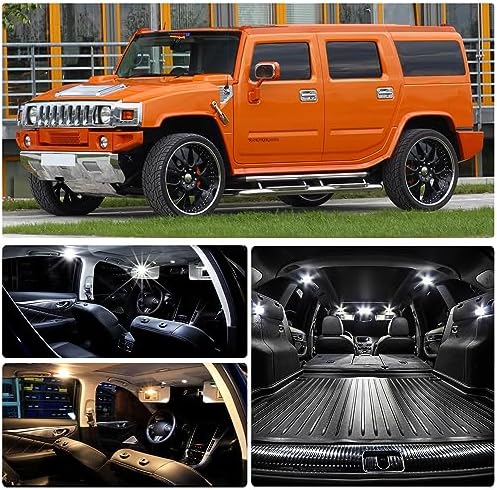 Amazon.com: WIYBYDM H2 LED Interior Lights Kit for Hummer H2 2003 2004 ...