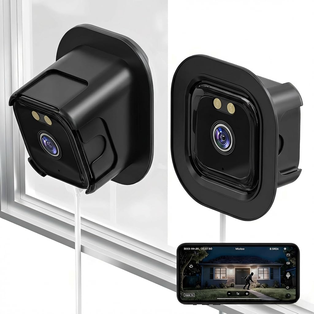 Yanmis 2K Window Camera, 2.4GHz & 5GHz WiFi Indoor Camera for Home ...