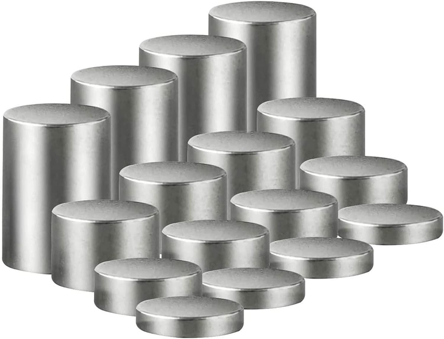 Tungsten Weights 3.75 Ounce 3/8 Inch Incremental Cylinders Car Weights ...