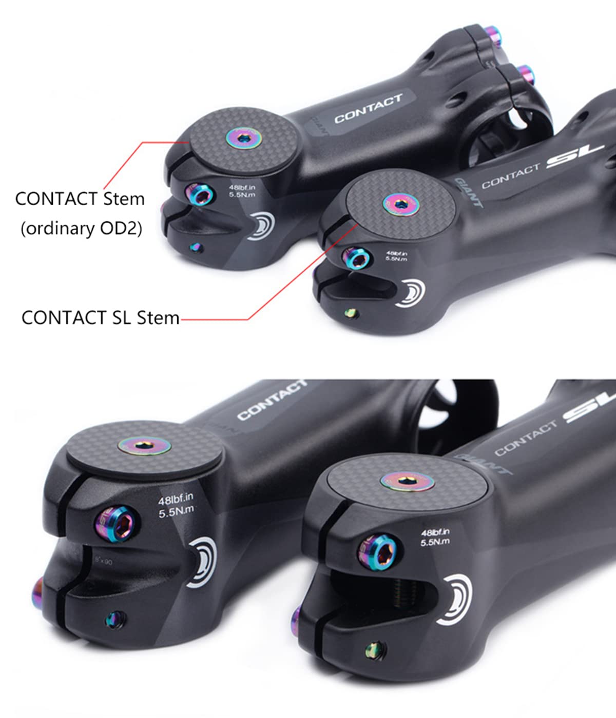 Bike Parts BUCKLOS Bicycle Headset Top Cap & Star Nut - 1-1/8 Inch ...
