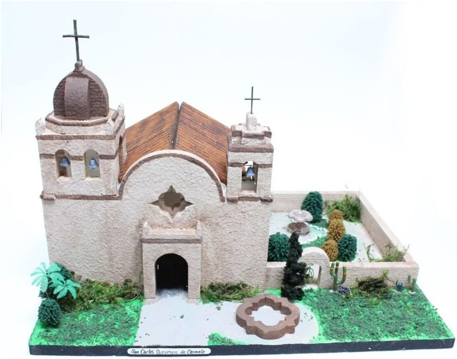 Amazon.com: California Mission Model Kit San Carlos Boromea de Carmelo ...