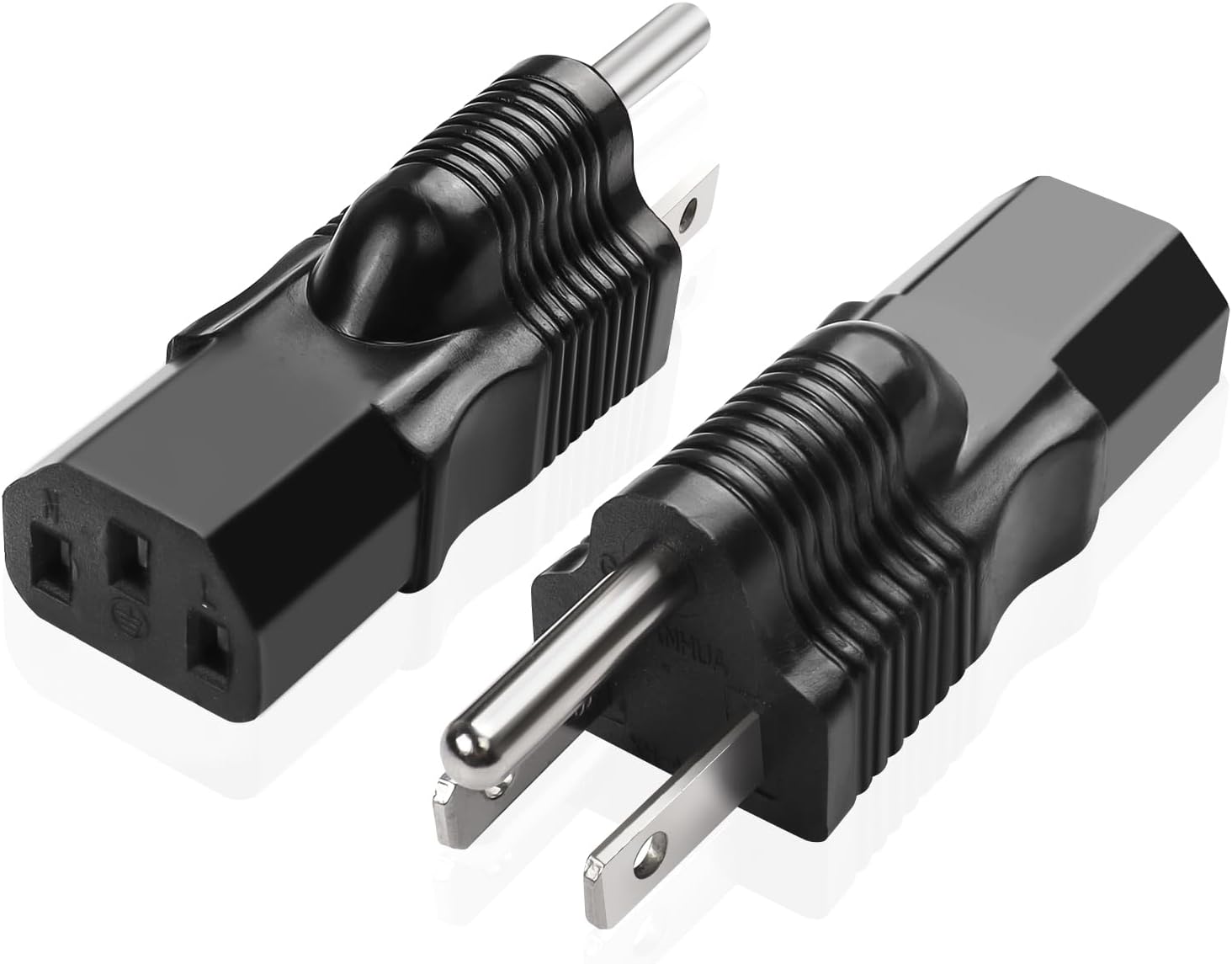 Amazon.com: uxcell 1Pair AC250V 10A IEC C14 Male C13 Female, 3 Pins ...