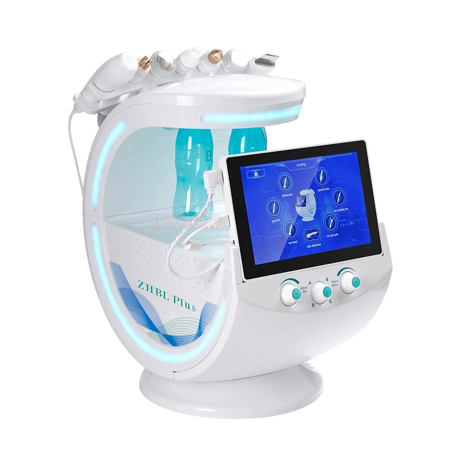 Buy Hydra Facial 7in1 Smart Ice Blue Skin Management System intelligent ...
