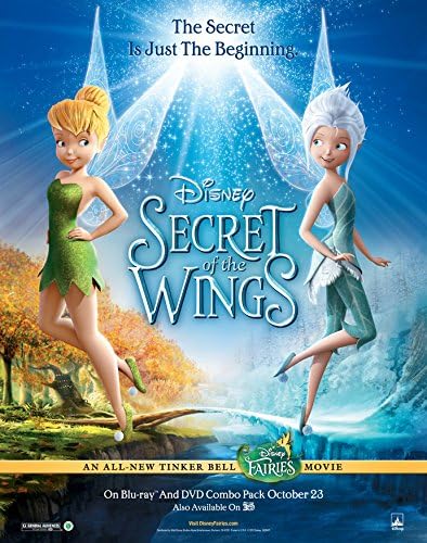 Amazon.com: TINKER BELL SECRET OF THE WINGS MOVIE POSTER 1 Sided ...