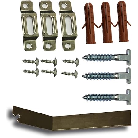 SpringLOCK Safe & Secure Anti-Theft Frame Fixing Hanging System - 5 x ...