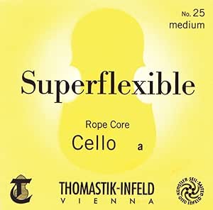 Amazon.com: Thomastik Spirocore 4/4 Size Weich (Light) Gauge Cello ...