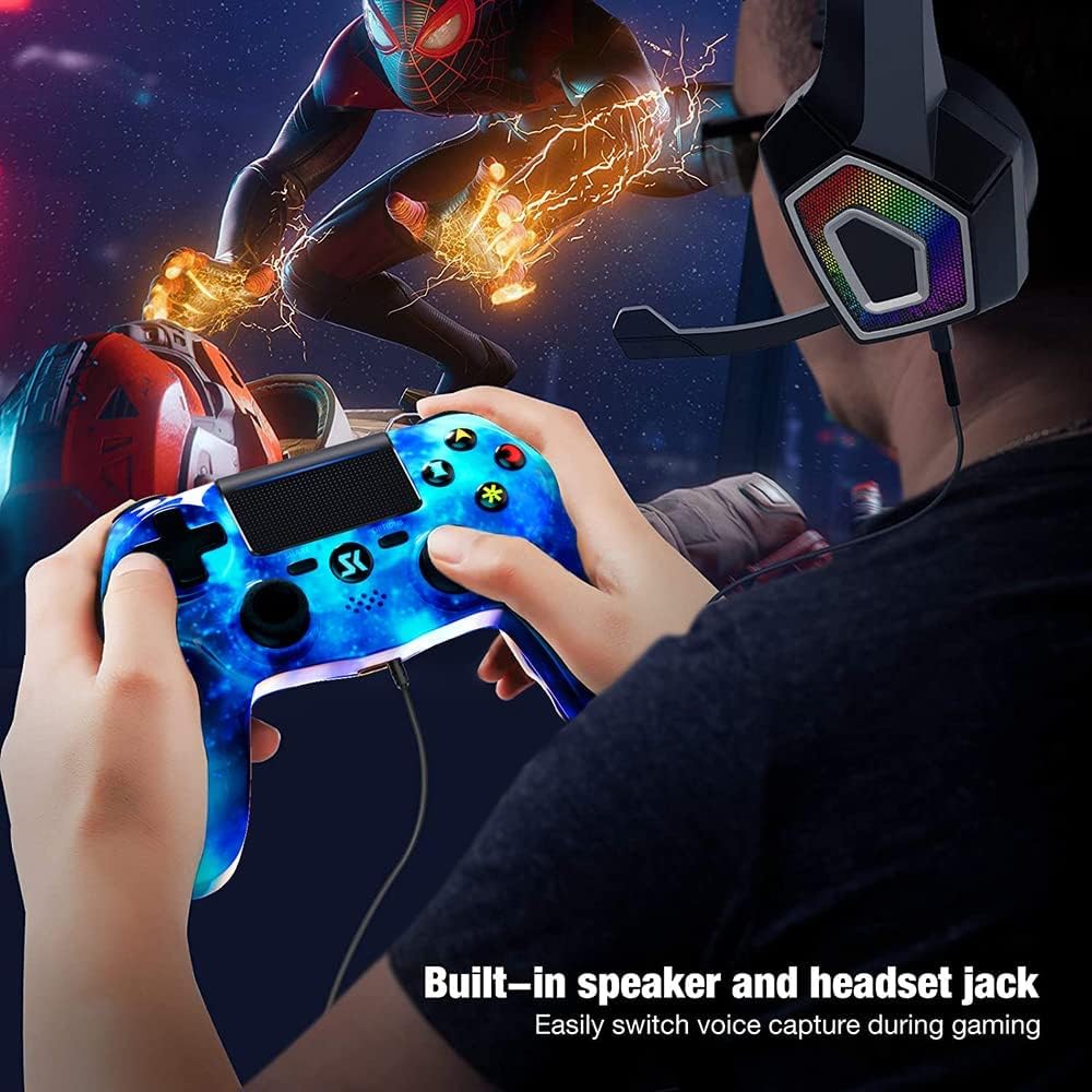 Snapklik.com : Controller For PS4, Wireless Controller 2 Pack For Sony ...