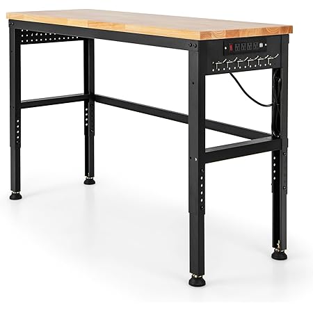 2x4basics 90165ONLMI Custom L-Shaped Workbench - Amazon.com