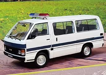 Amazon.co.jp: Toyota Hiace YH50 Police 1/18 Metal Full Opening Mini Car ...