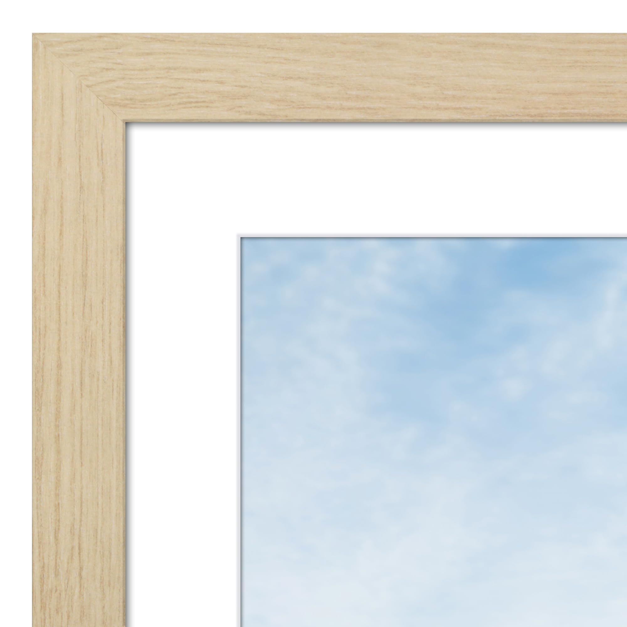 Americanflat 24x34 Poster Frame in Natural Oak - Use as 20x30 Picture ...