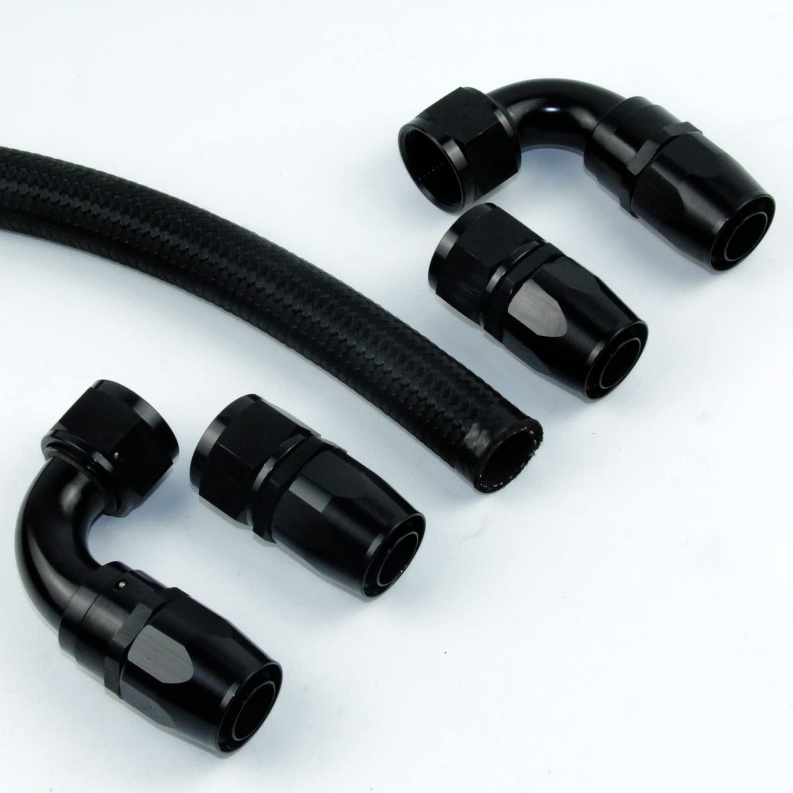 Amazon.com: 10feet AN16 16AN AN -16 straight + Elbow 90 degree oil fuel ...