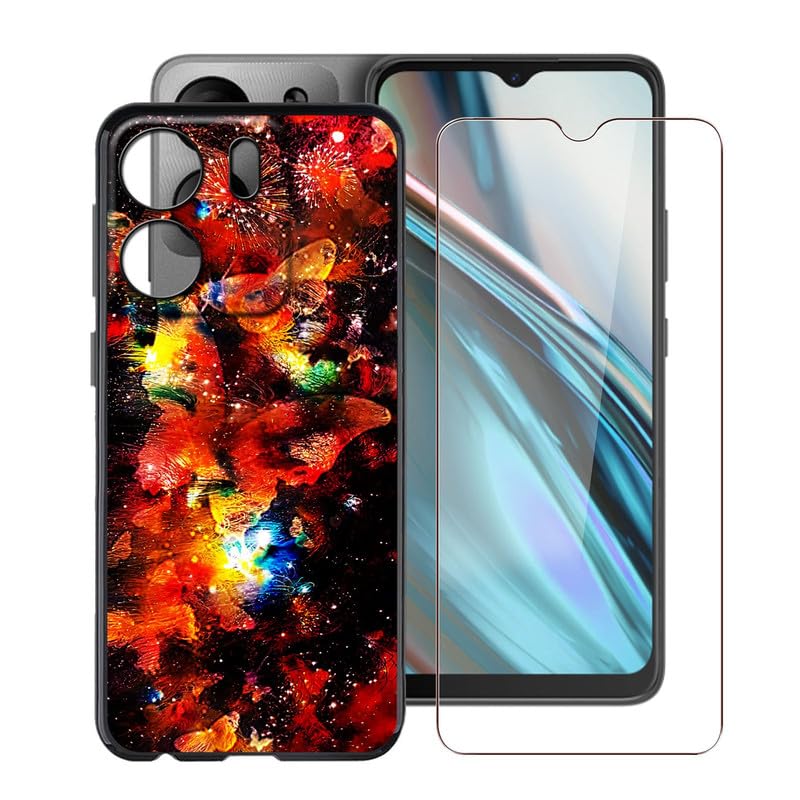 Amazon.com: HGJTFANY Phone Case for BLU View 5 B160V (6.56"), with [1 X ...