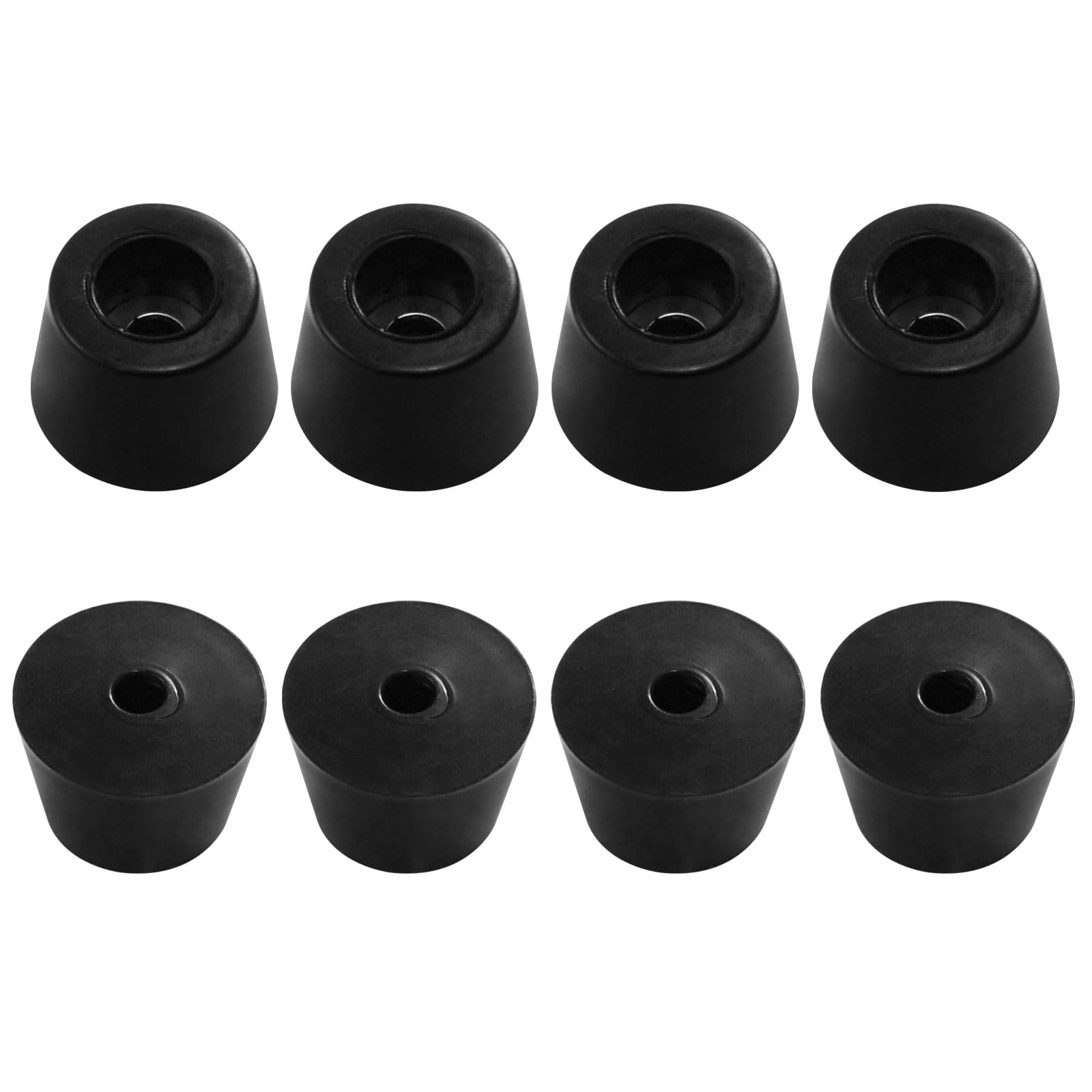 uxcell 8pcs Rubber Feet Bumper Furniture Table Amplifier Speaker Chair ...
