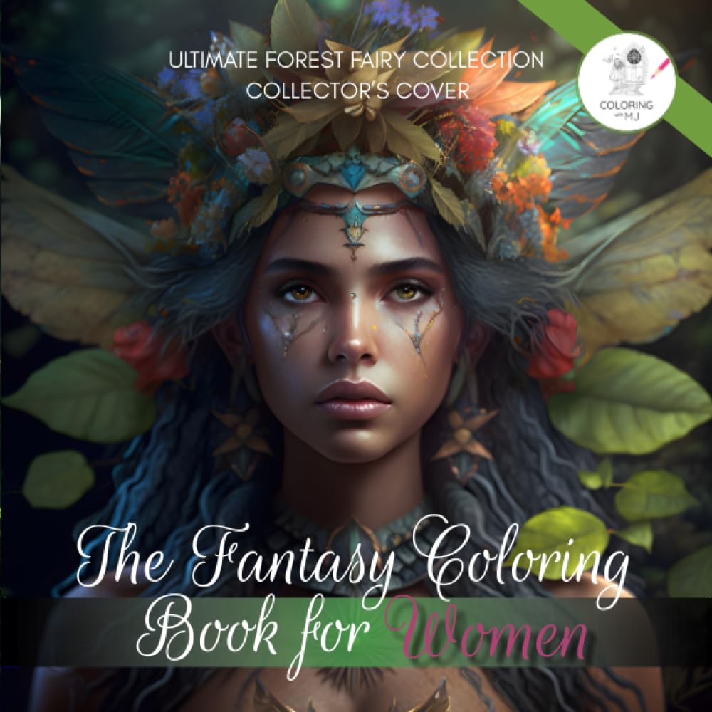 Amazon.com: Women Coloring Book: The Ultimate Forest Fairy Collection ...
