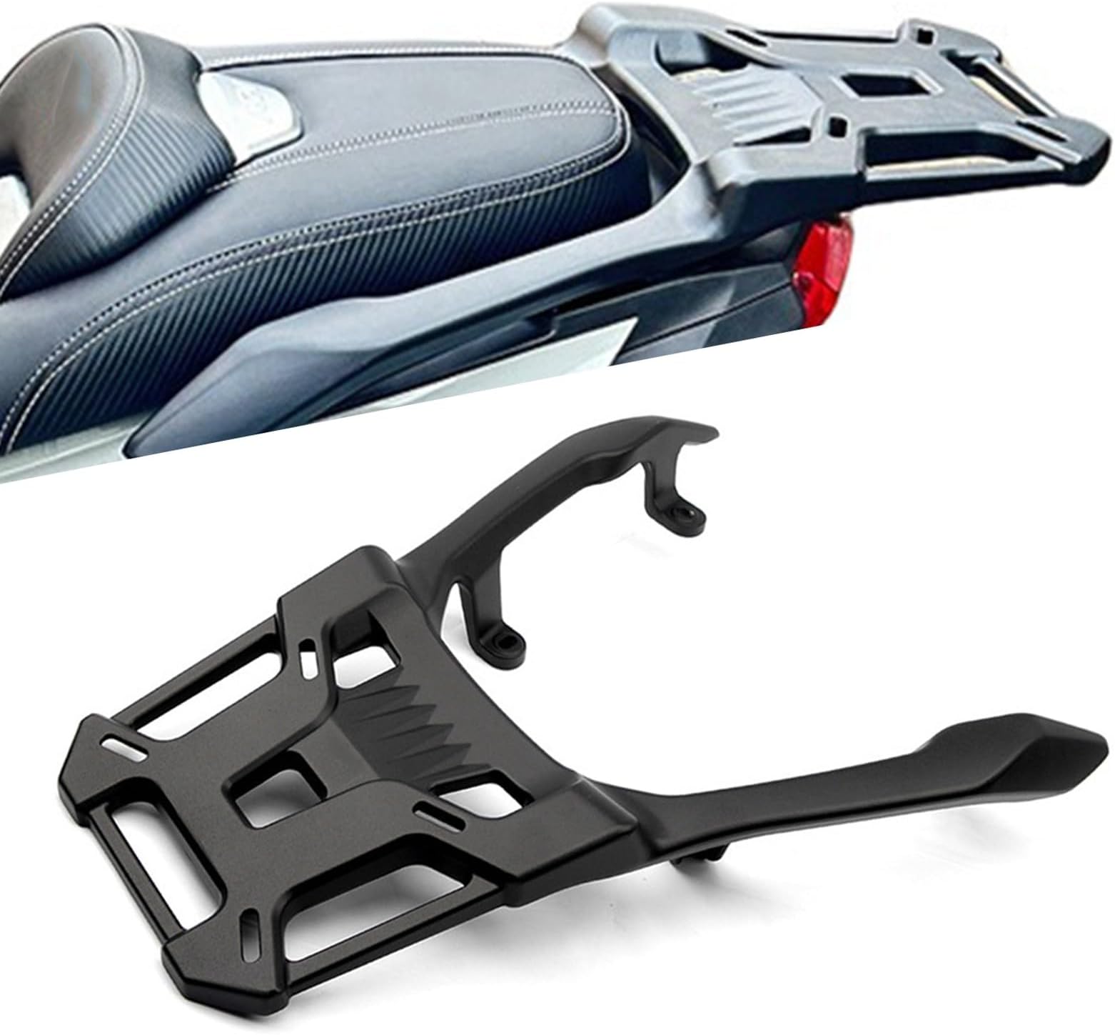 Amazon.com: DFFMQSJ Motorcycle Rear Luggage Rack Compatible with Ho&nda ...