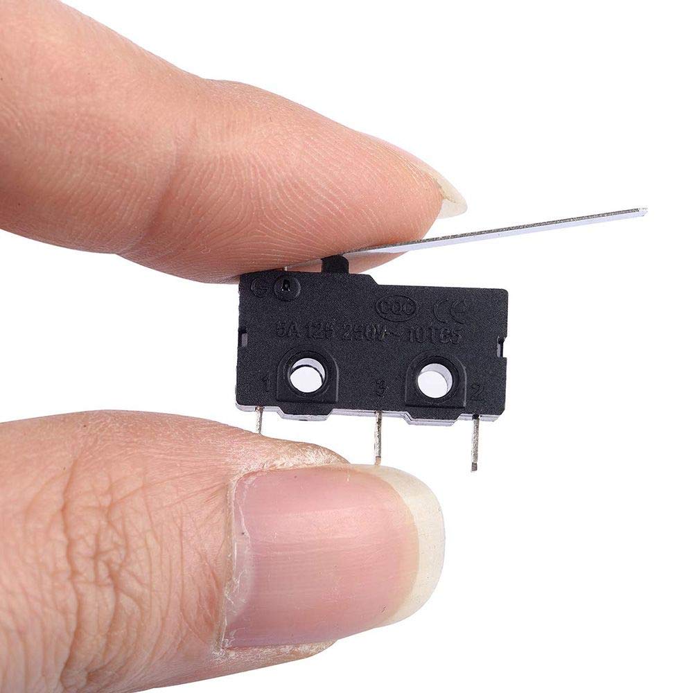 Snapklik.com : 20Pcs Micro Limit Switch Lever Arm Long 28MM SPDT 3 Pins ...