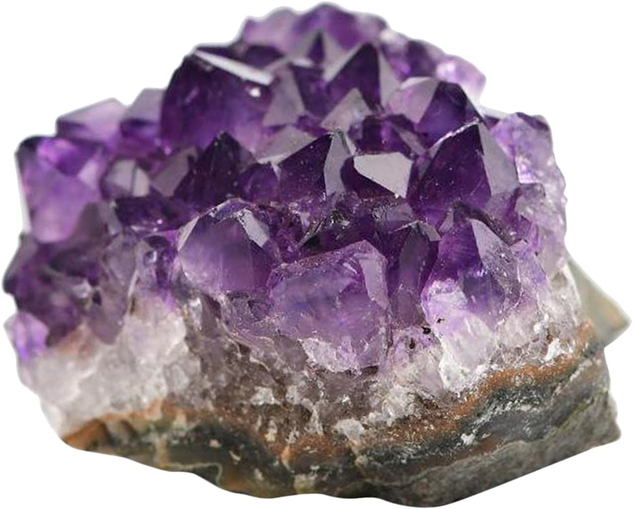 Amazon.com: misppro Unique Deep Amethyst Crystal Clusters, Quartz Rock ...